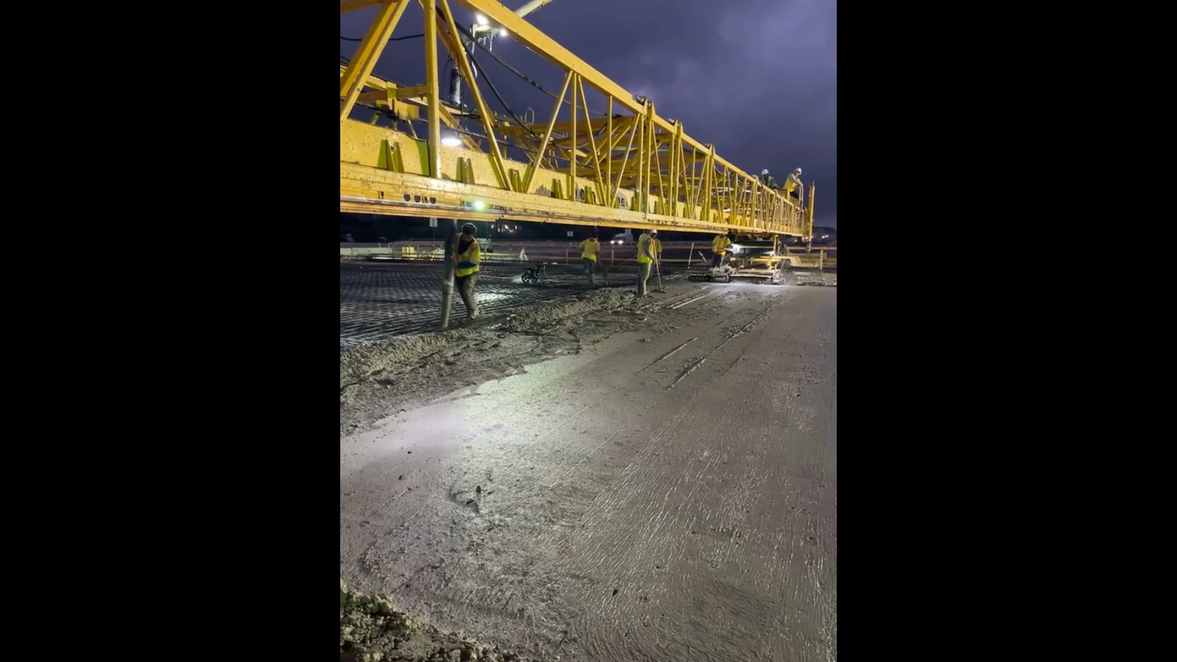 Loop360 Cedar Bridge Concrete Pour