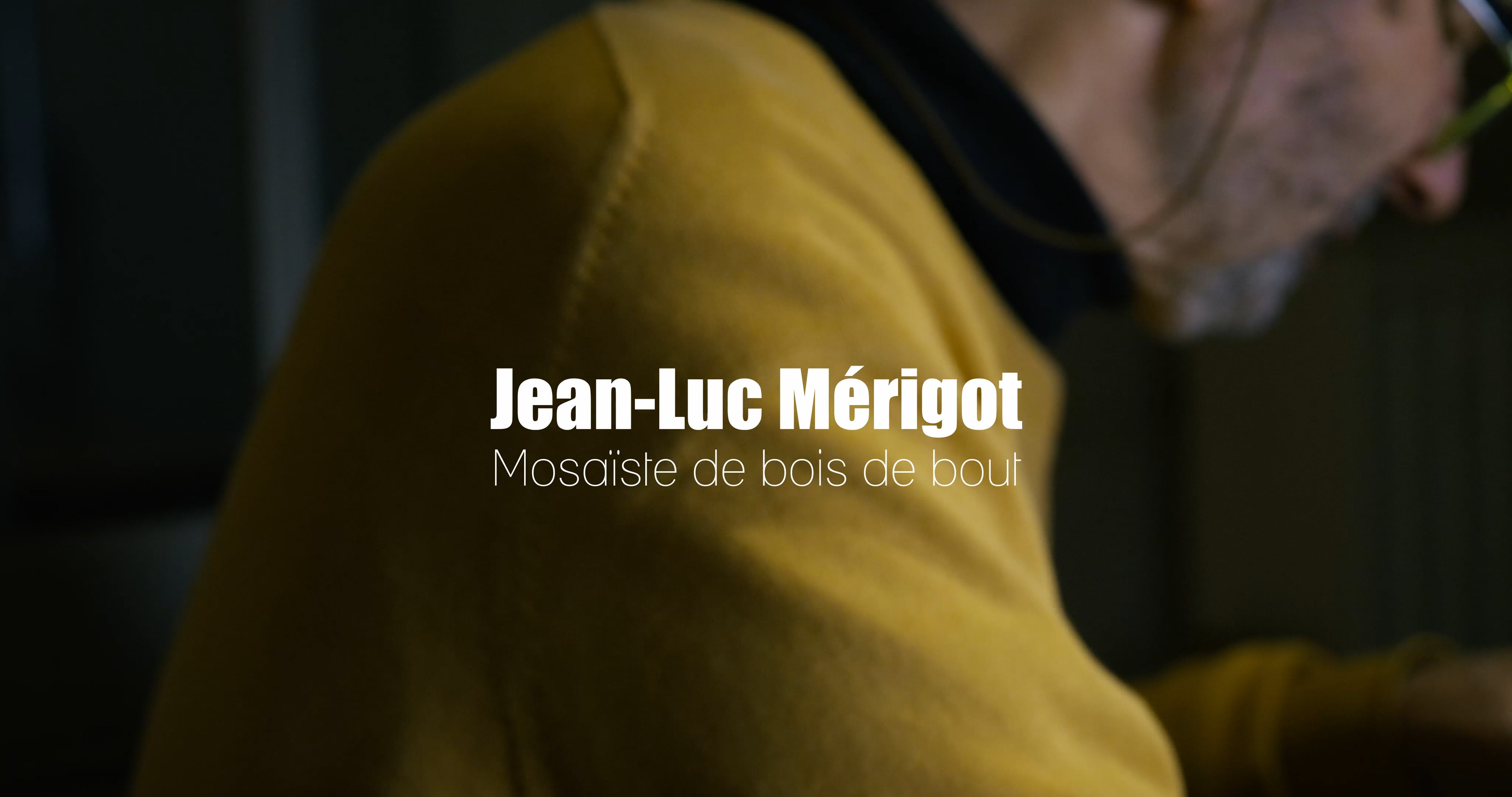 Jean-Luc Mérigot. Mosaïste de bois de bout