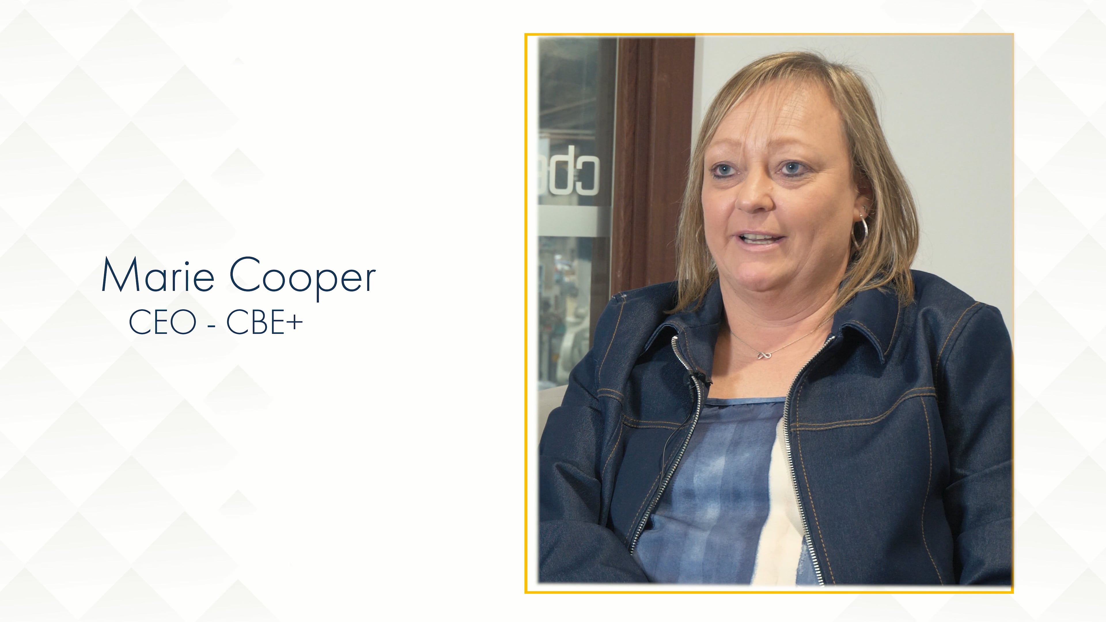 Vistage Testimonial - Marie Cooper, CEO CBE+ | Videos & Movies on Vimeo