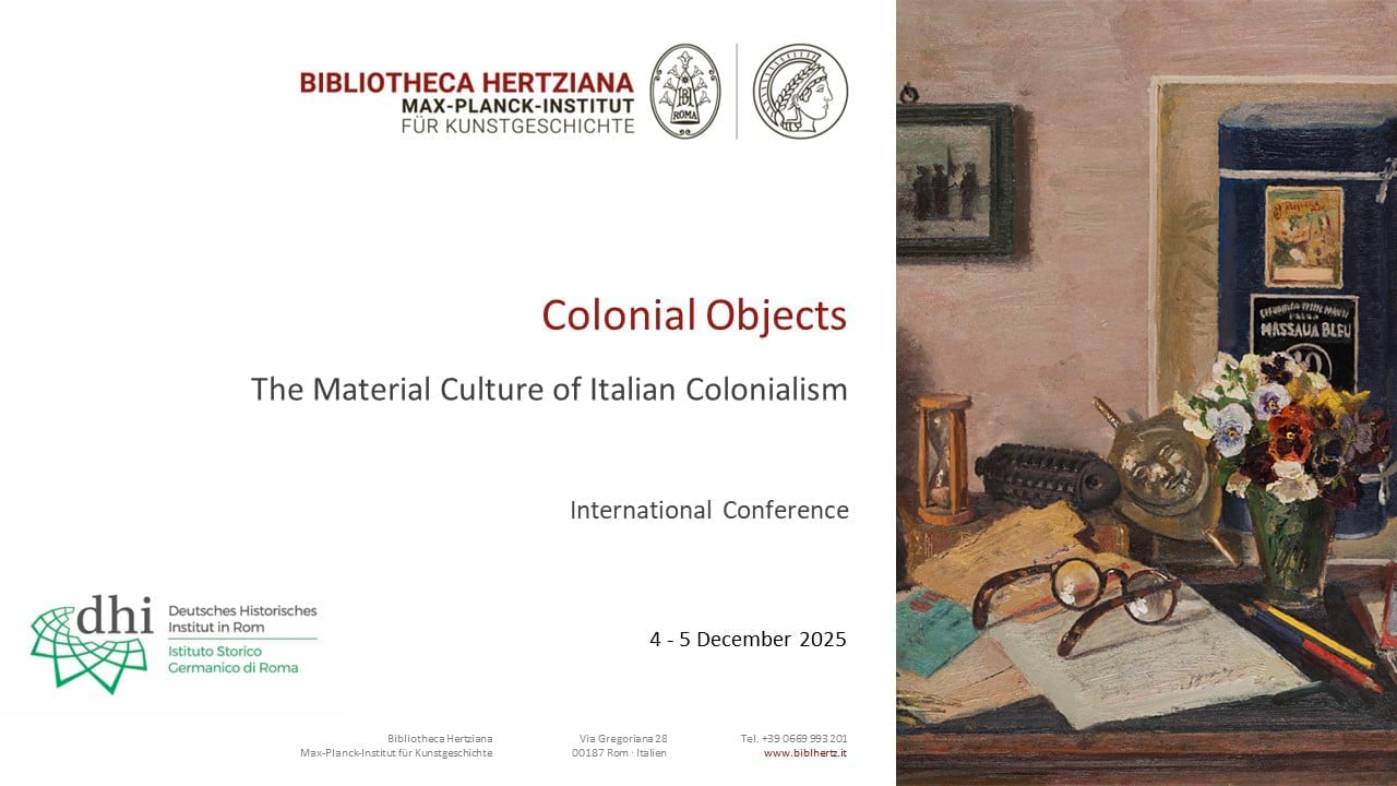 Colonial Objects: The Material Culture of Italian Colonialism