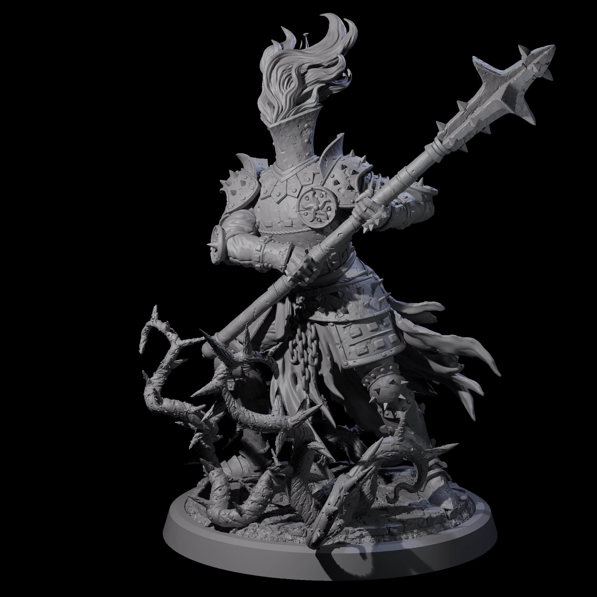 Well Trained Fire Elemental Myrmidon C