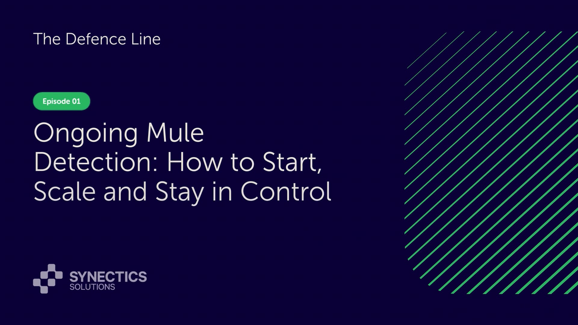 The Defence Line Ongoing Mule Detection
