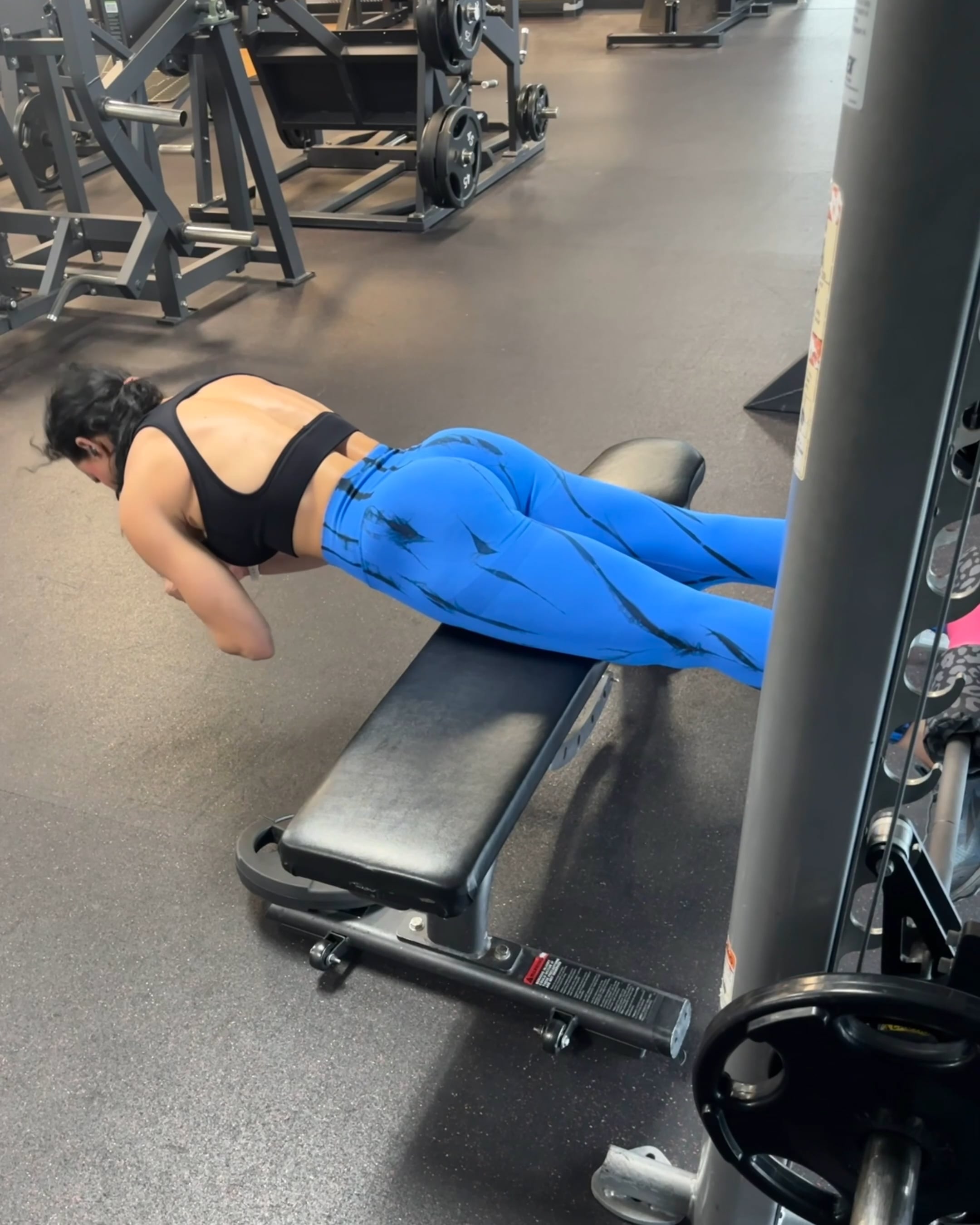 Smith machine back hyper