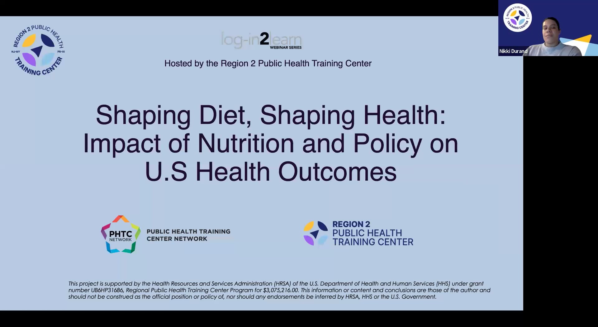 Shaping Diet, Shaping Health: Impact of Nutrition and Policy on U.S ...