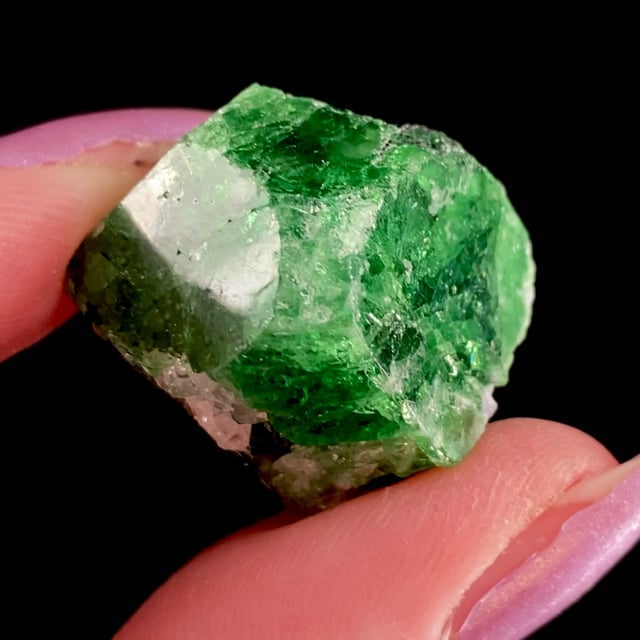 Grossular var: Tsavorite | Merelani Hills, Lelatema Mountains ...