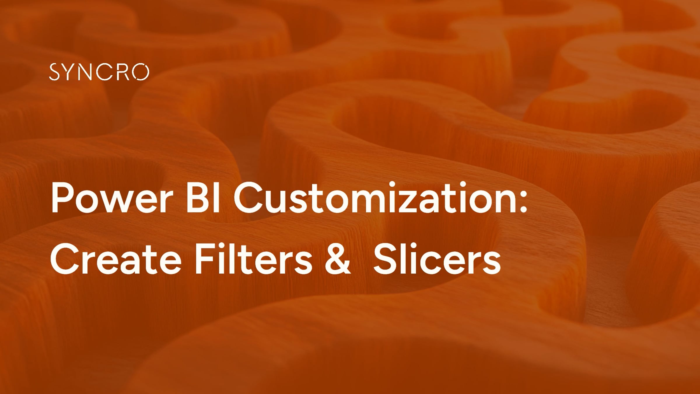 Power BI Customization Create Filters & Slicers