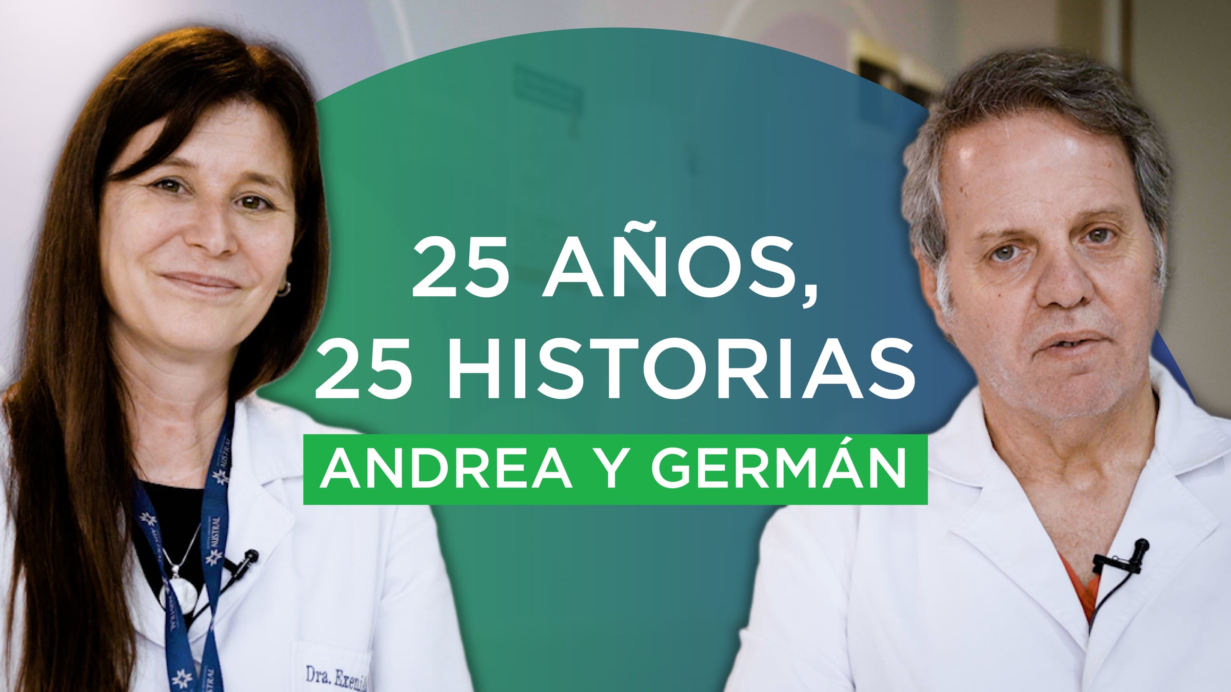 25 años, 25 historias - Andrea Exeni y Germán Falke