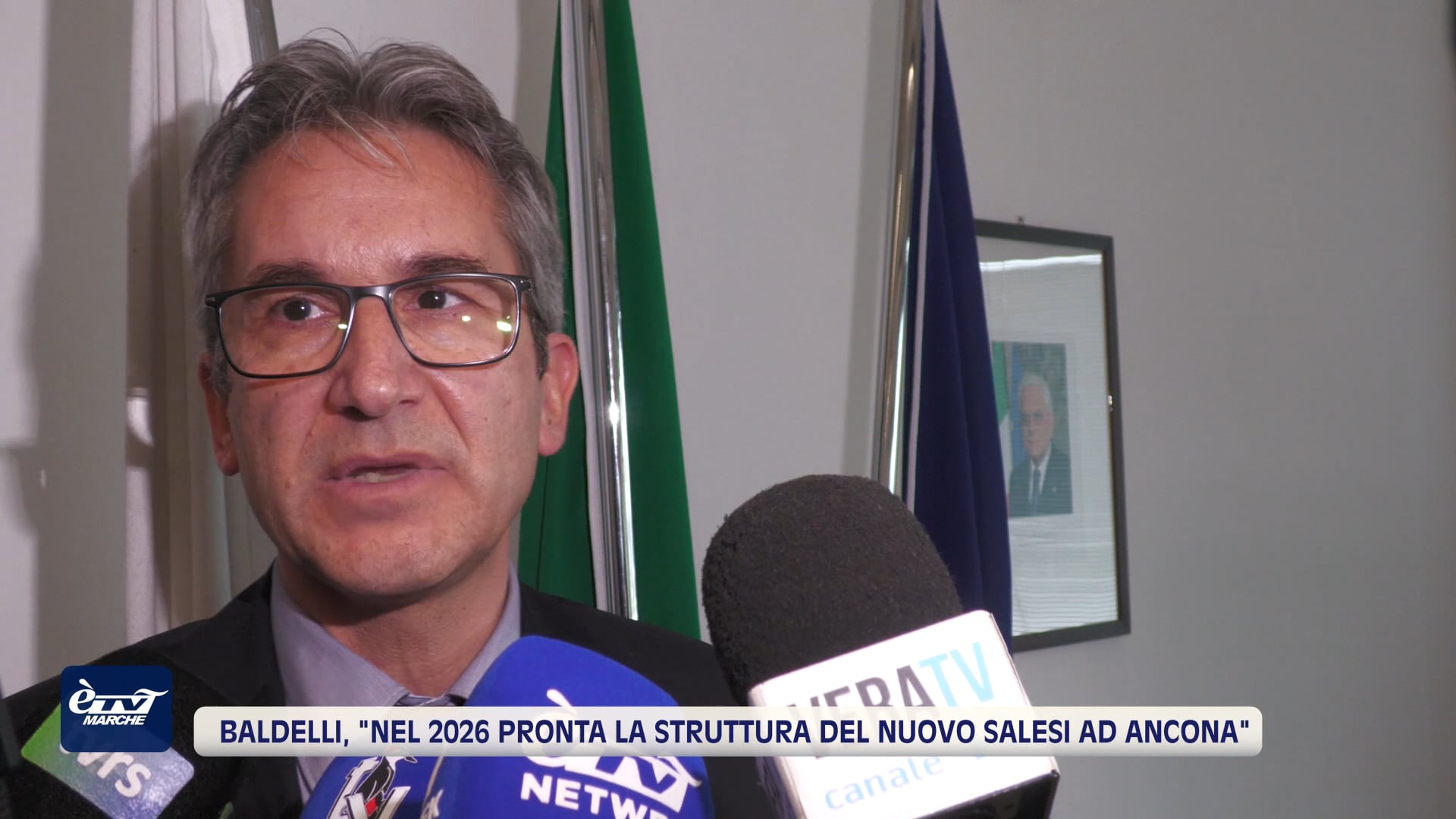 Baldelli, "nel 2026 pronta la struttura del nuovo Salesi" - VIDEO - eTv ...