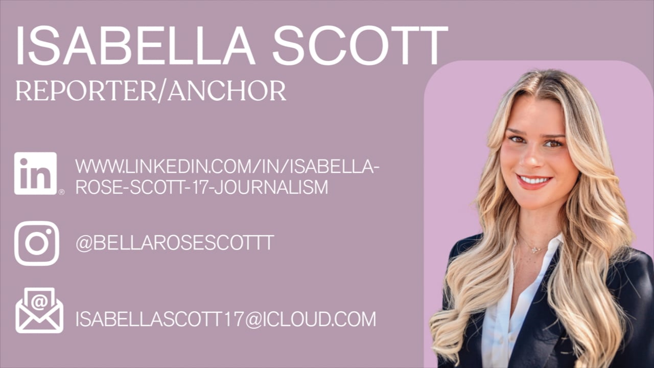 RESUME REEL 2025: ISABELLA SCOTT
