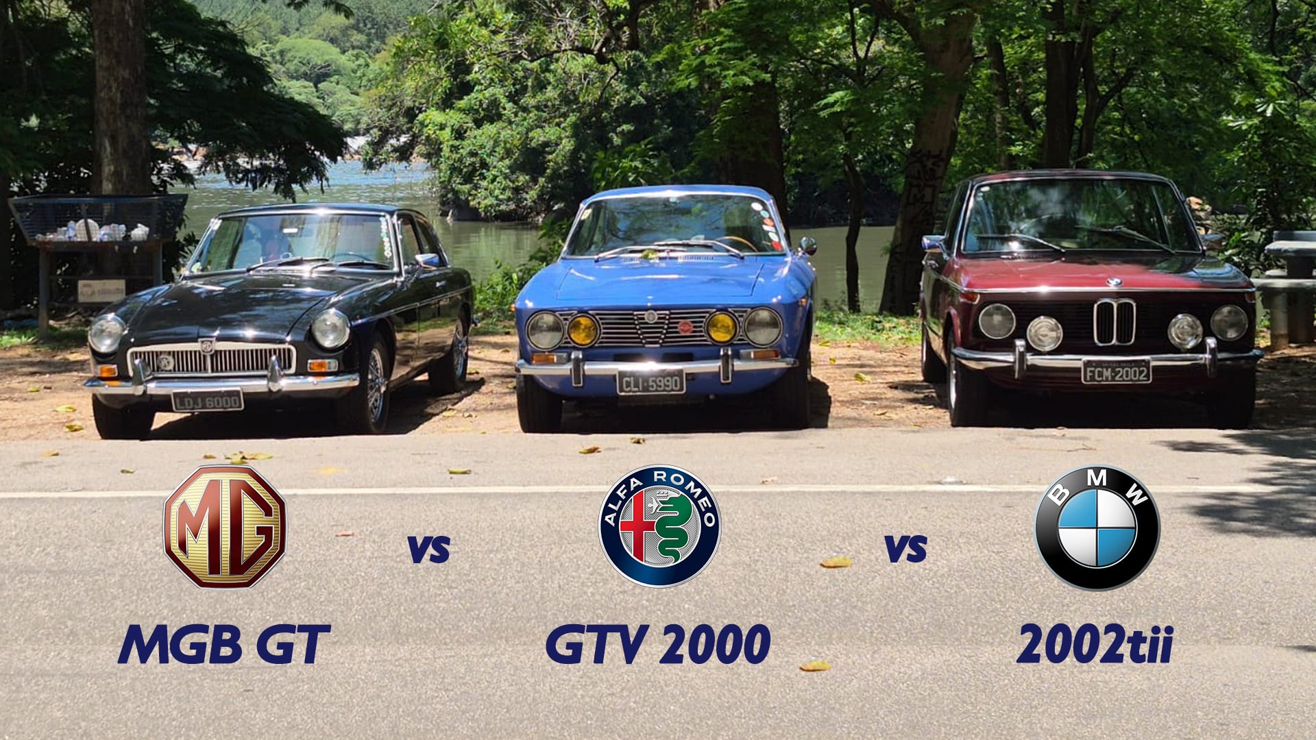 MGB GT x Alfa Romeo GTV 2000 x BMW 2002tii : MAO Drives! | FlatOut!