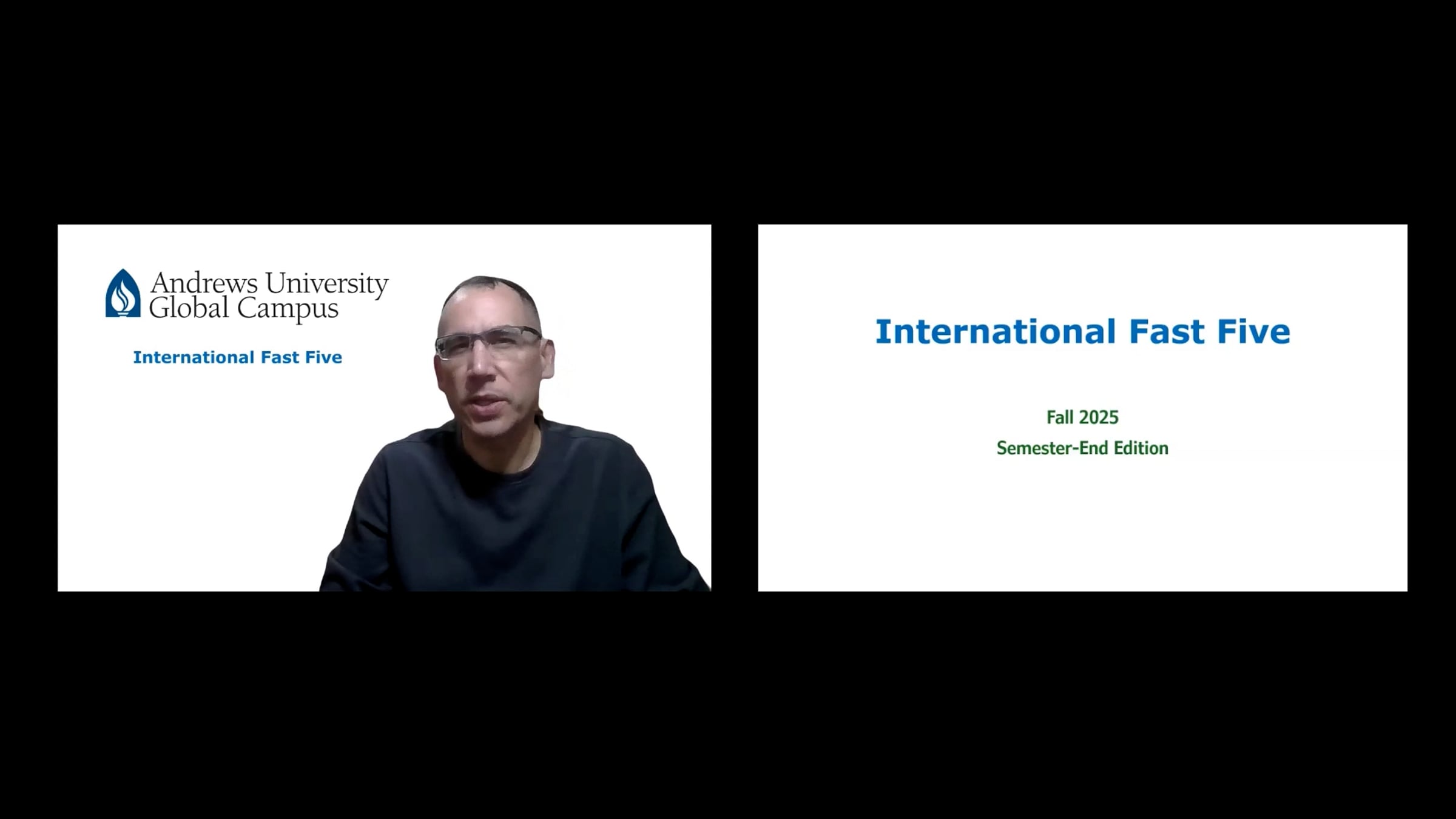 International Fast Five (Dec. 2025)