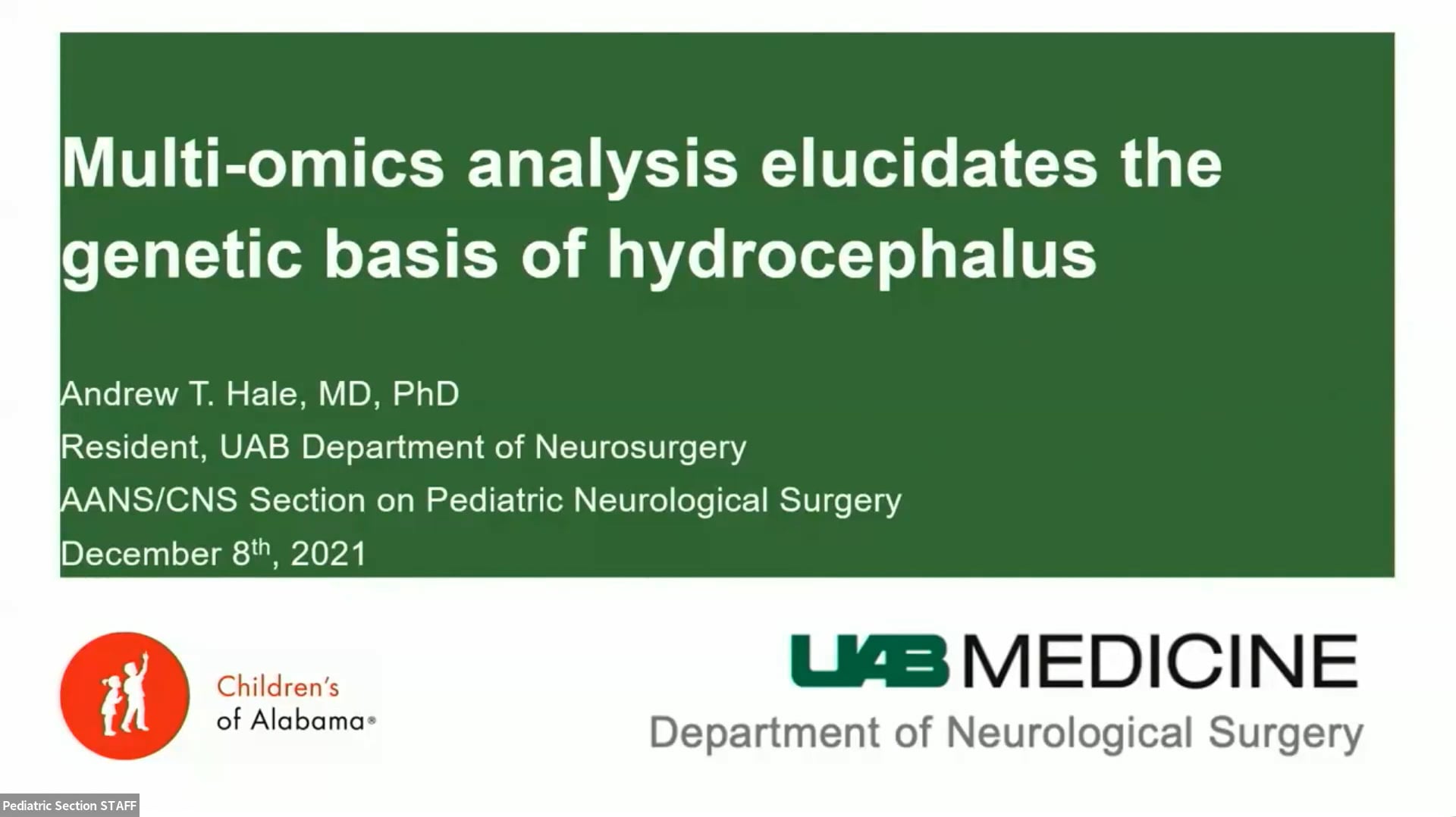 Multi- Omics Analysis Elucidates the Genetic Basis of Hydrocephalus ...