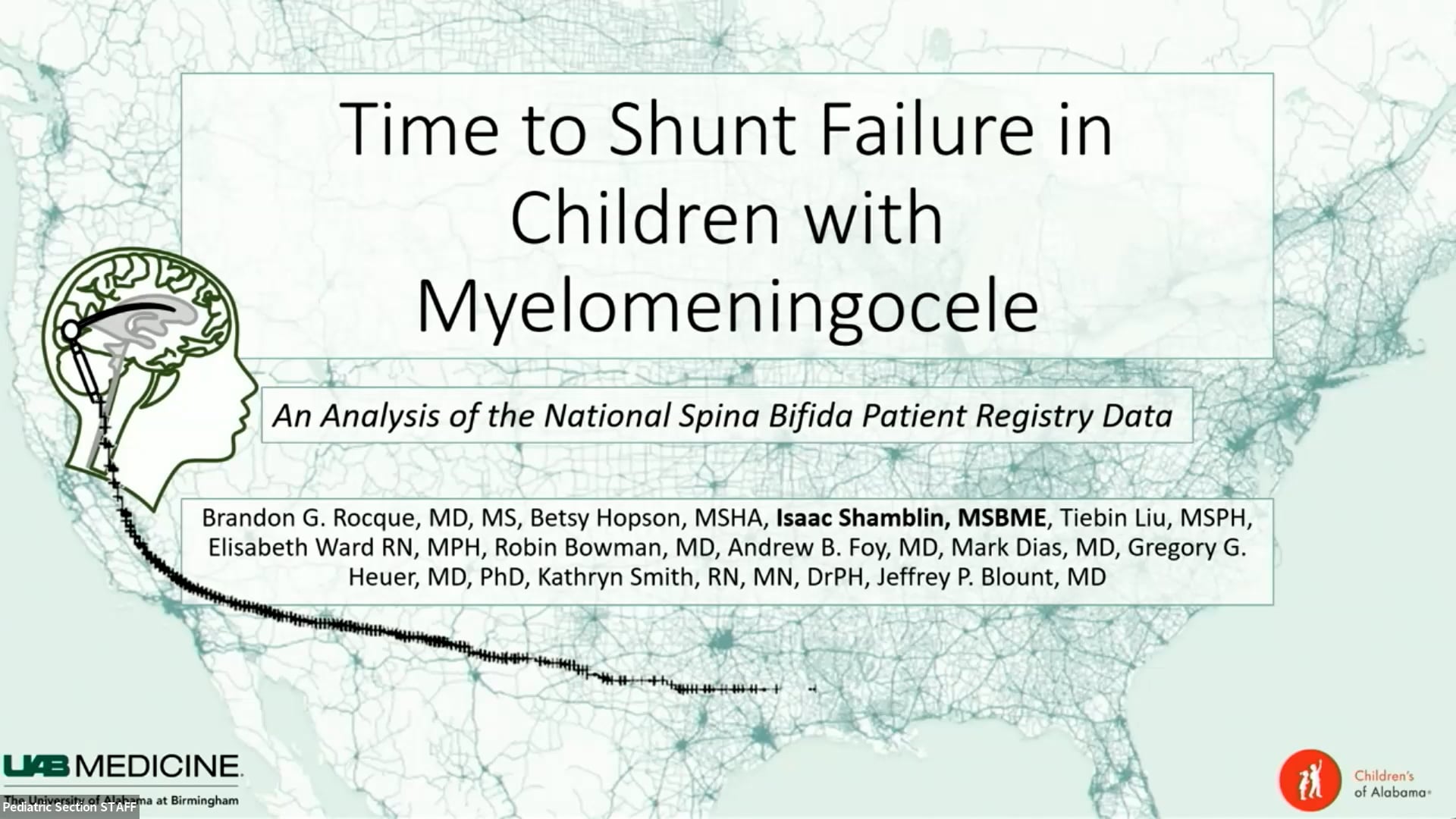Time to Shunt Failure in Children with Myelomeningocele: An Analysis of the National Spina ...