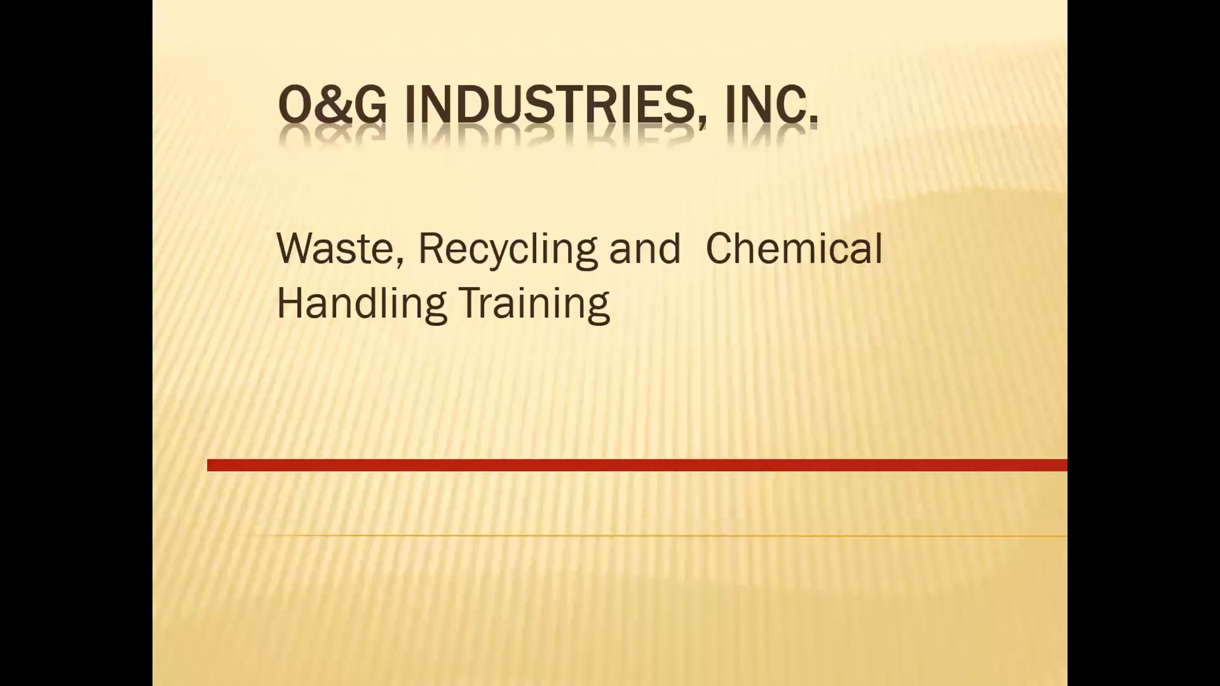 Waste Training 2025
