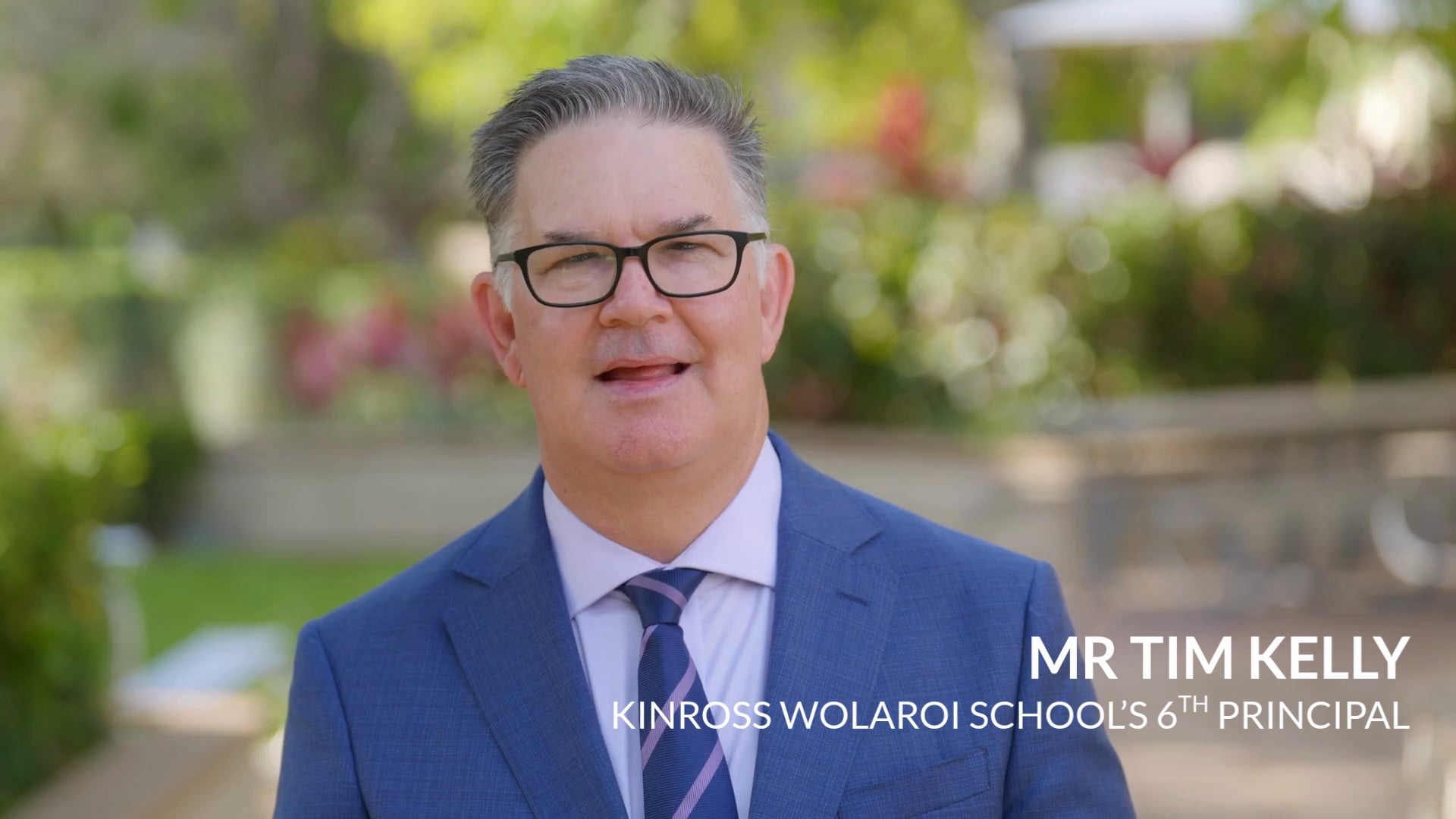 Timothy Kelly, Principal, Kinross Wolaroi School