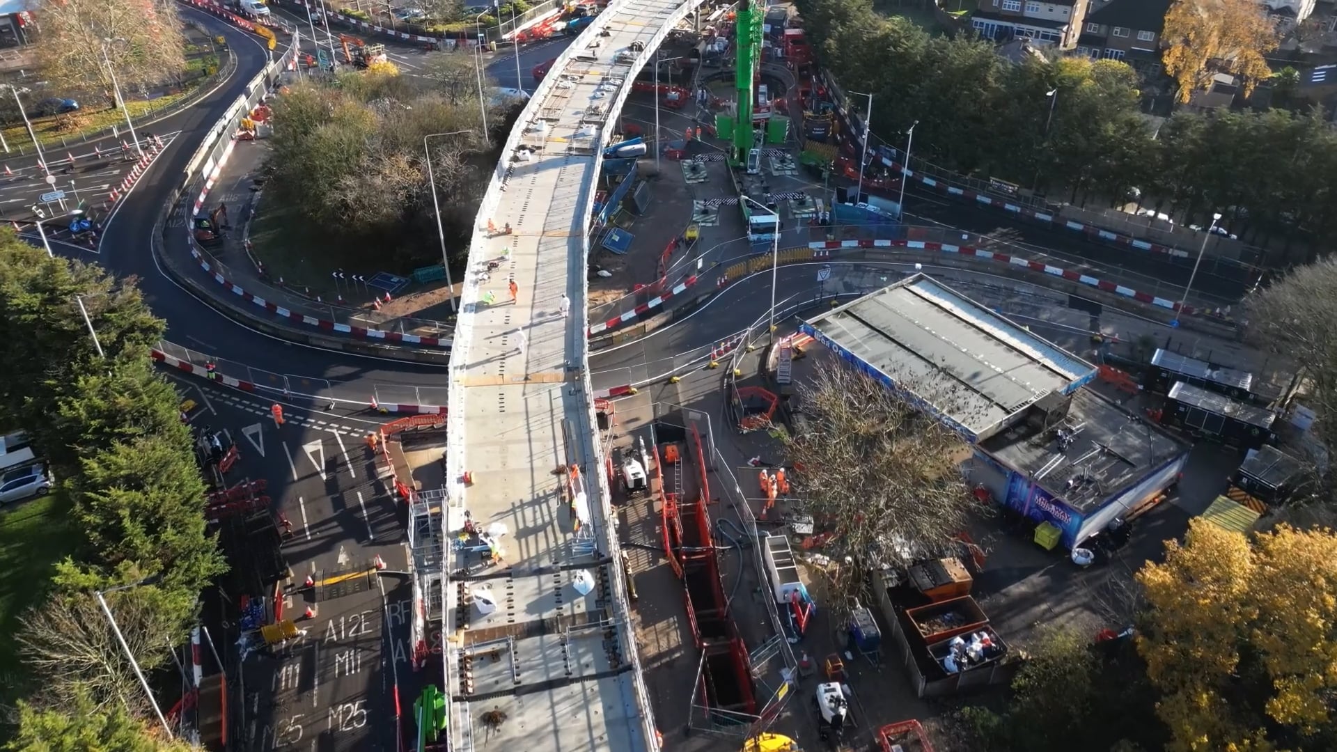 Renewing the Gallows Corner flyover - December 2025 update | Videos ...