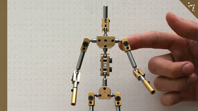 Kinetic stop motion animation armatures on Vimeo