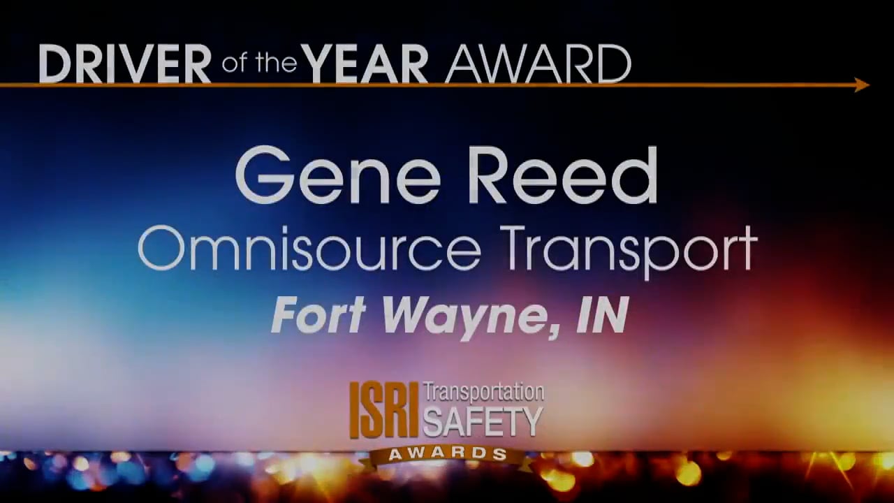 Gene Reed Presented with ISRI’s 2017 Safe Driver of the Year Award ...