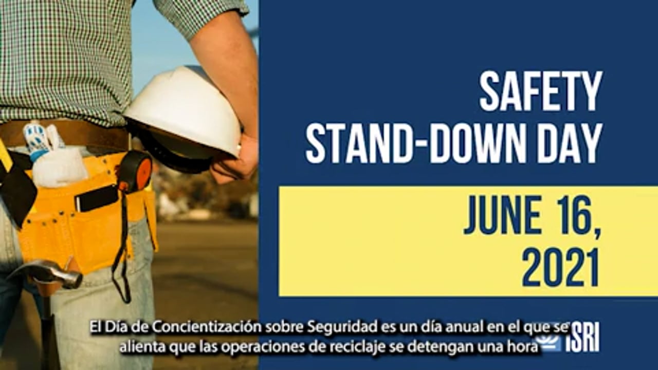 Safety Stand-Down Day - Training (Spanish) - Recycled Materials Association