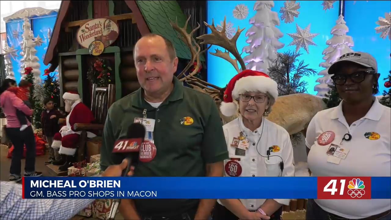 WMGT-NBC (Macon, Ga.): 12/23 5 pm | Bass Pro Shops in Macon offers free ...