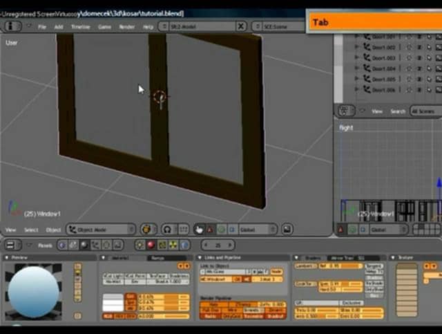 Tutorial: building a house in Blender 3d software - part 2 on Vimeo