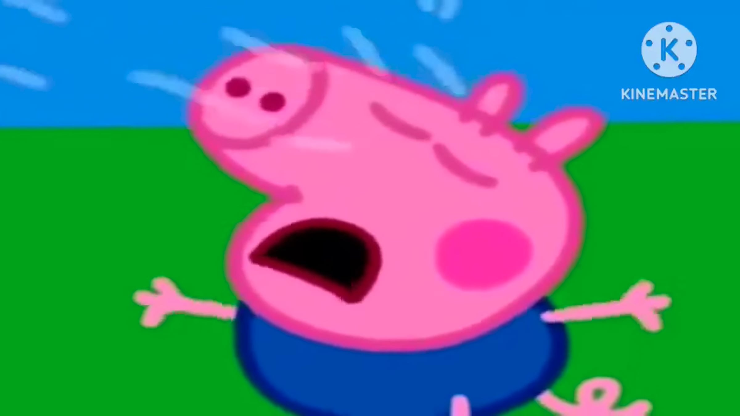 Peppa Pig Family Crying George and Richard Rabbit Crying Compilation ...