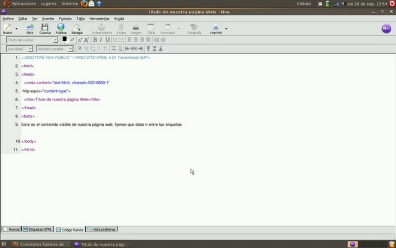 Comenzando con HTML - Lección 3 - ComoCrearUnSitioWeb.com on Vimeo