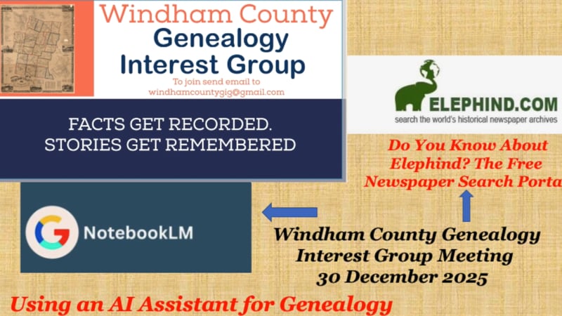 Using an AI Assistant for Genealogy & Do You Know About Elephind The ...