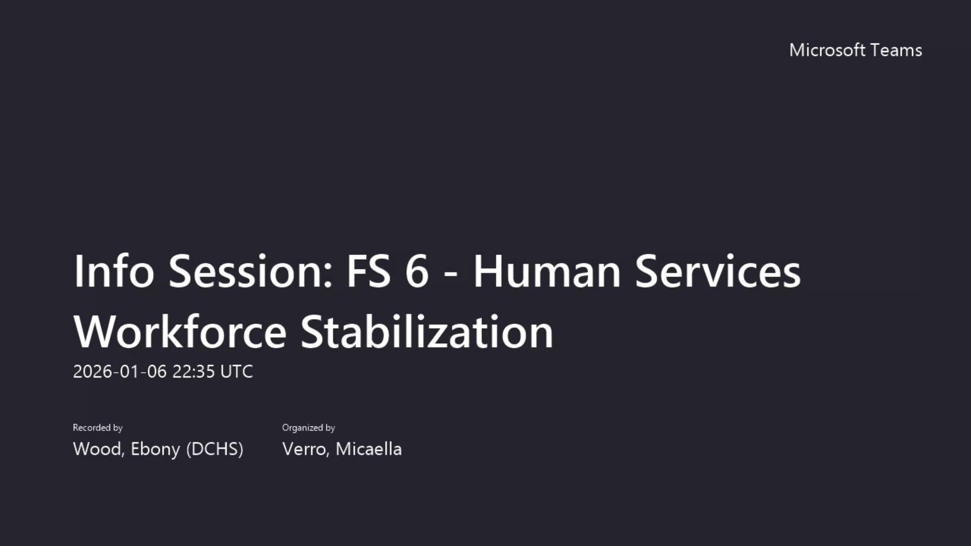 Info Session FS 6 - Human Services Workforce Stabilization-20260106 ...