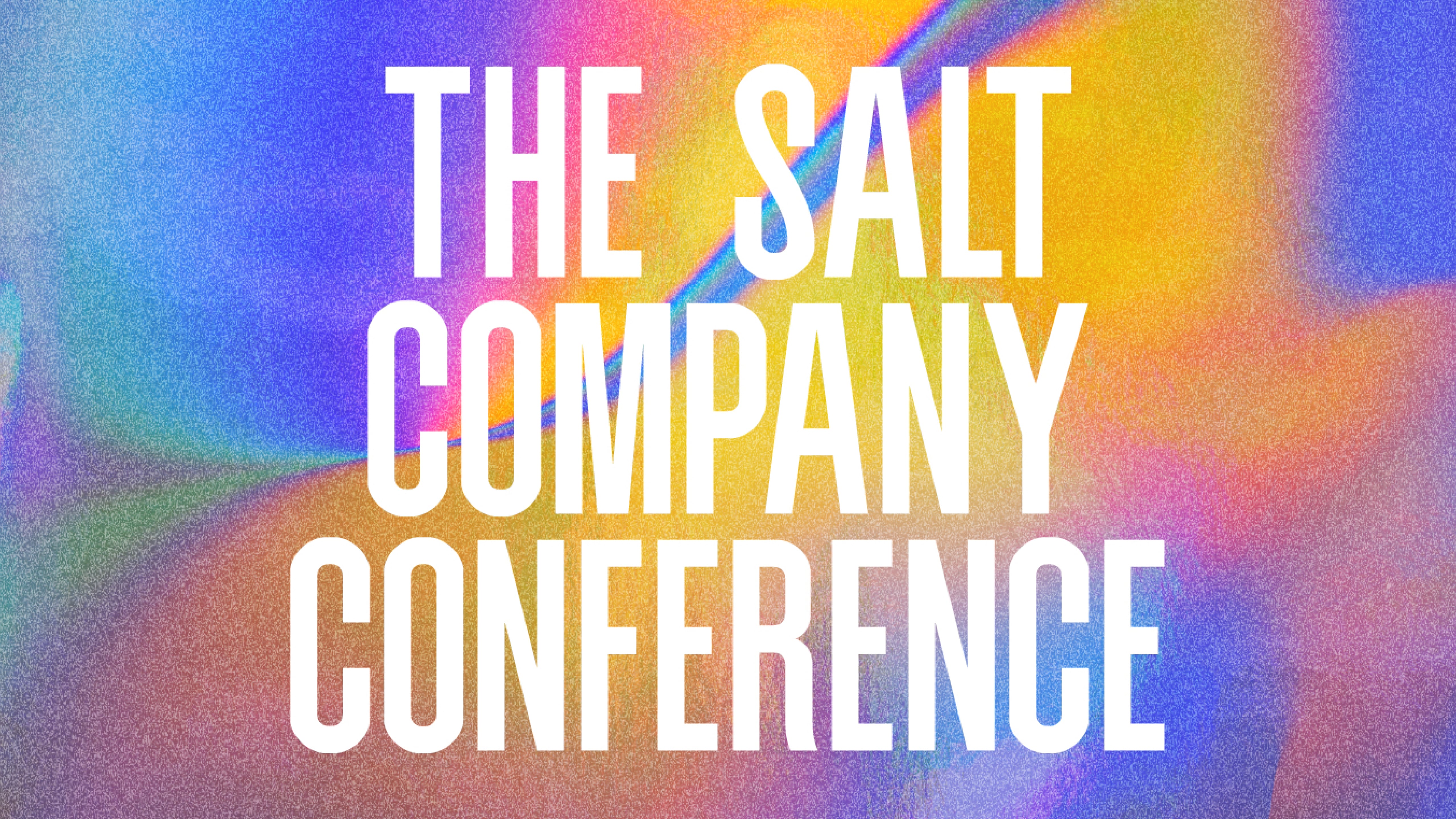The Salt Company Conference 2026: Session 2 | Zach Cunningham