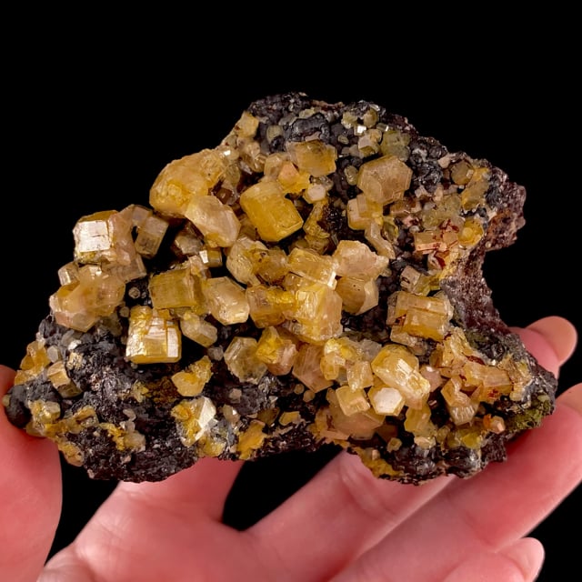 Mimetite (classic material) | Mount Bonnie Mine, Grove Hill, Victoria ...