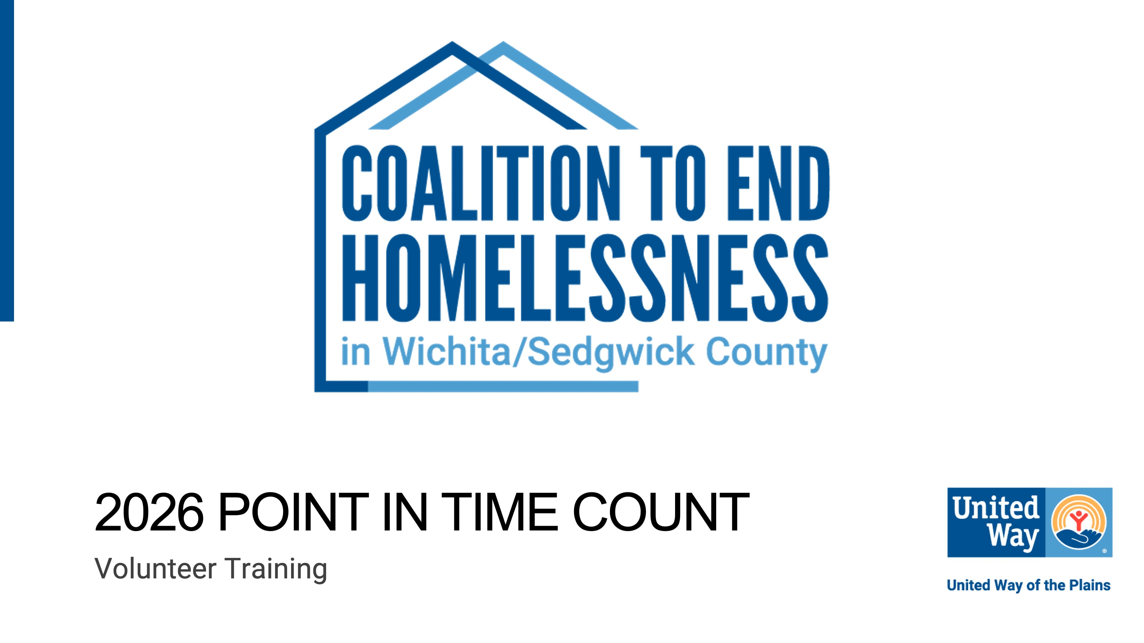 Point-In-Time Count Training | 2026
