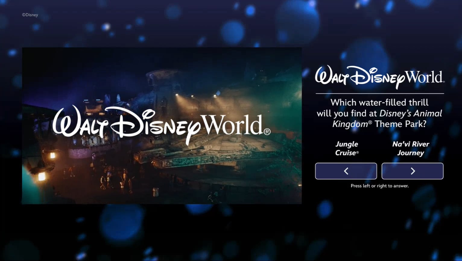 Travel & Tourism - Walt Disney World - Q1 2026 on Vimeo