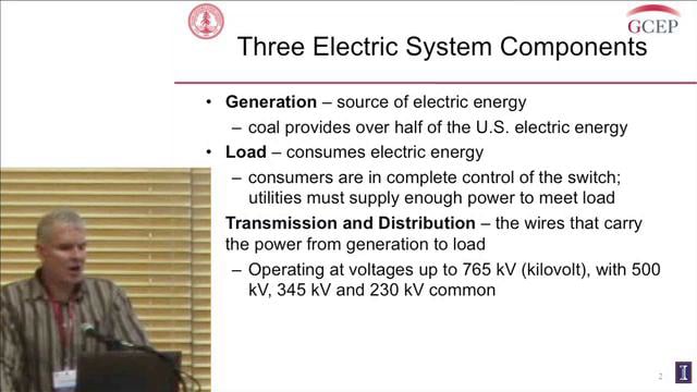 Electric Grid 101 – Thomas Overbye | GCEP Symposium 2011 on Vimeo