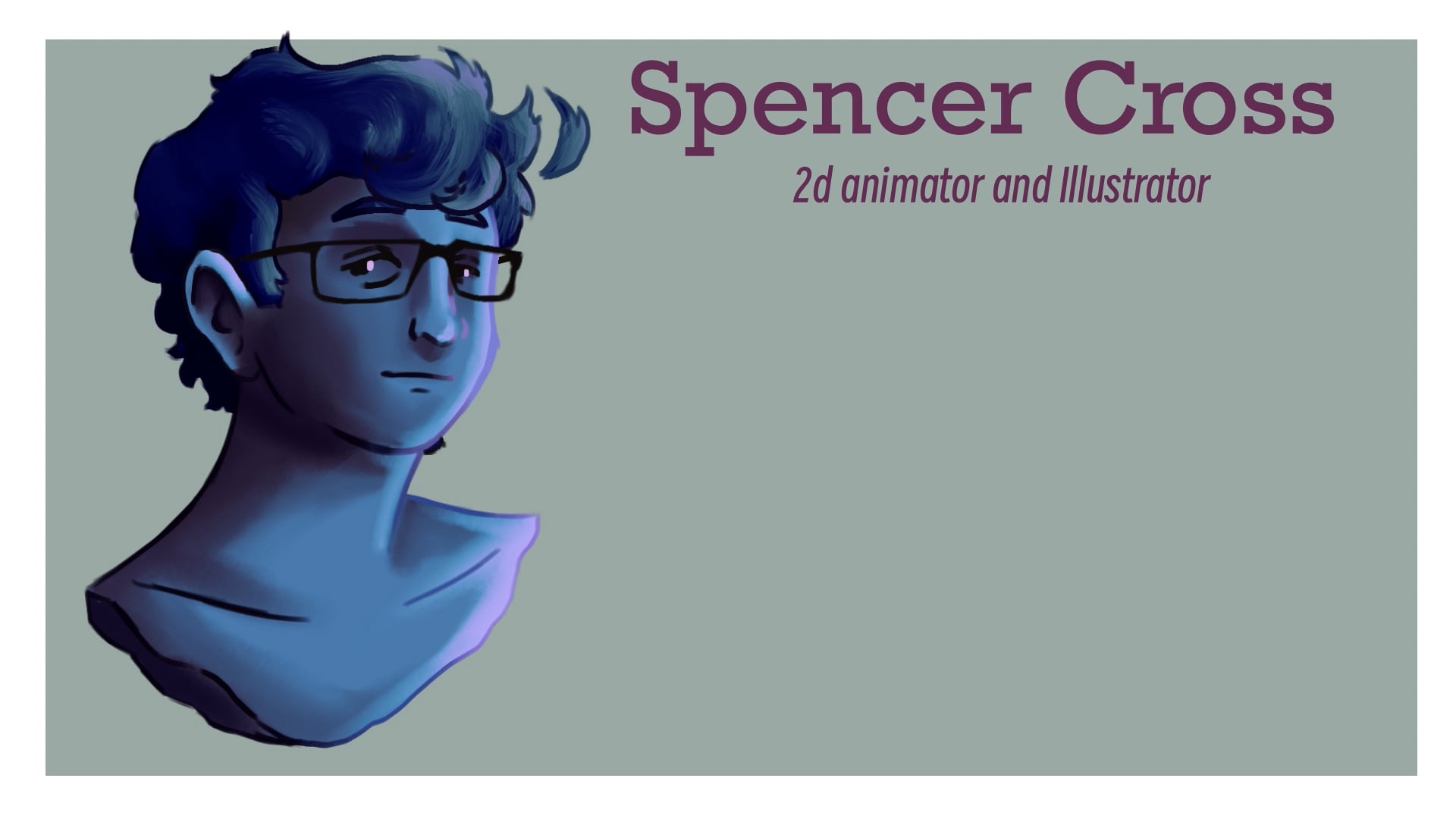 (CAT) 2D Animation & Digital Art - Spencer Cross - Demo Reel 2025