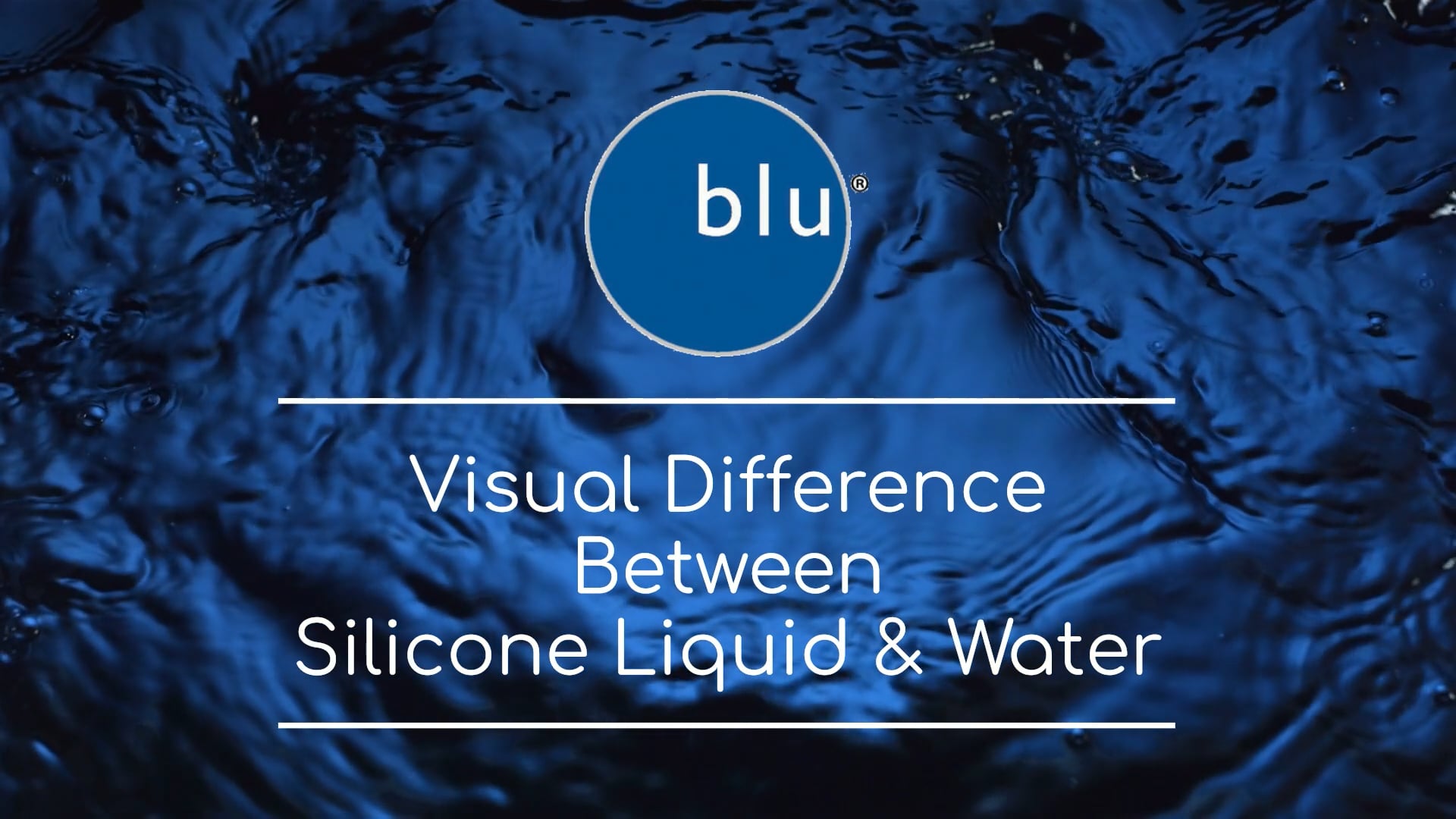 Silicone Liquid Compared to Water | Videos & Movies on Vimeo