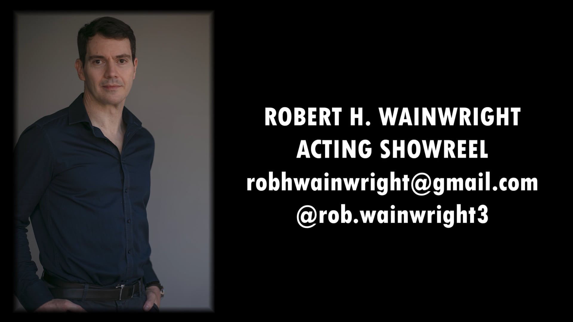 Robert H. Wainwright Acting SHOWREEL 2026 | Videos & Movies on Vimeo