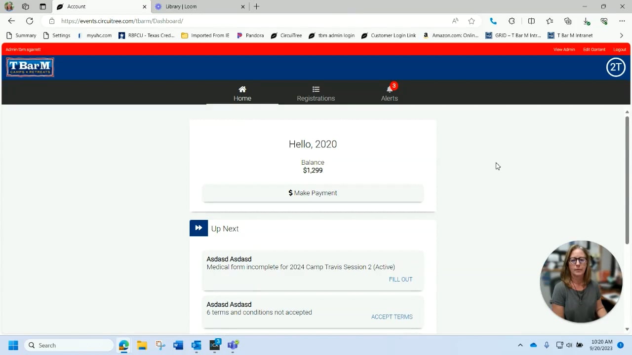 Microsoft_ Edge - Library _ Loom and 1 more page - Work - Microsoft ...