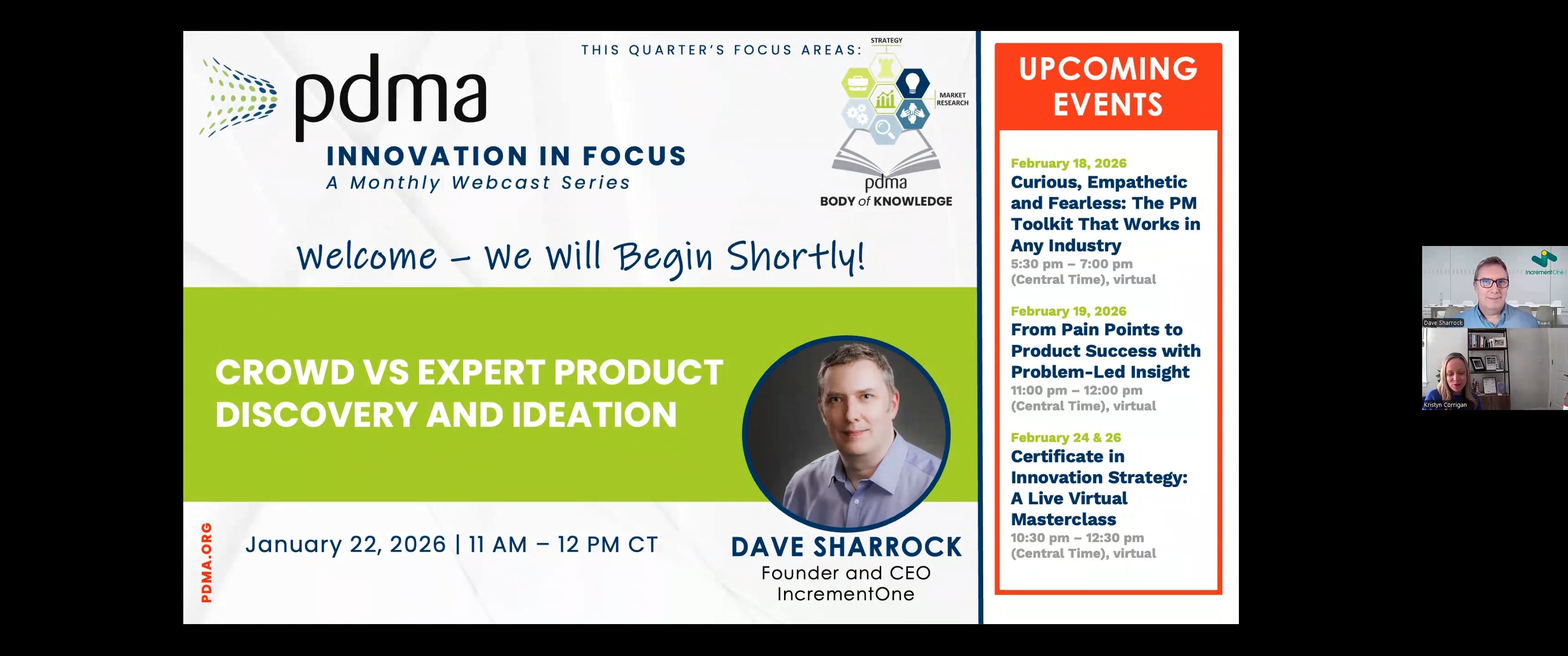 PDMA Webcast: Crowd vs Expert Product Discovery and Ideation