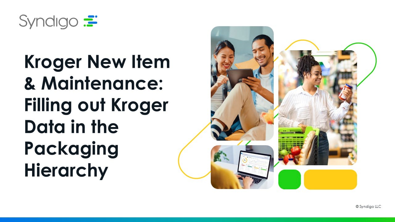 Kroger New Item & Maintenance: Filling out Kroger Data in the Packaging ...