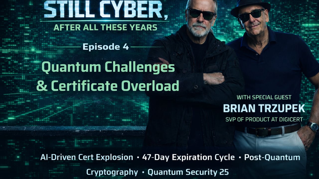 Still Cyber Podcast Ep 04 - Quantum Challenges & Certificate Overload ...