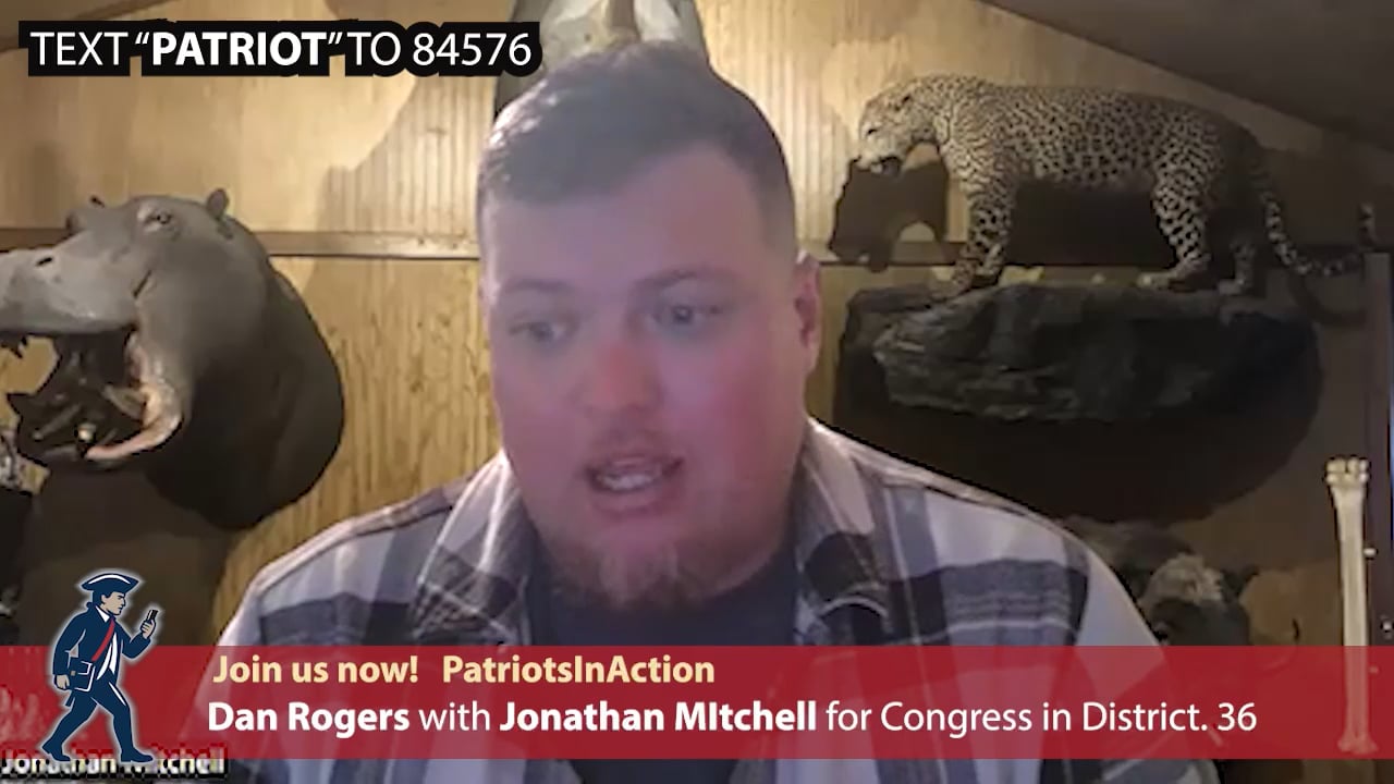 JONATHAN MITCHELL for Congress in Dist. 36-