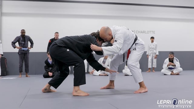 Lepri BJJ Online Training: One Leg X Sweep Variation to Knee Cut or Mount