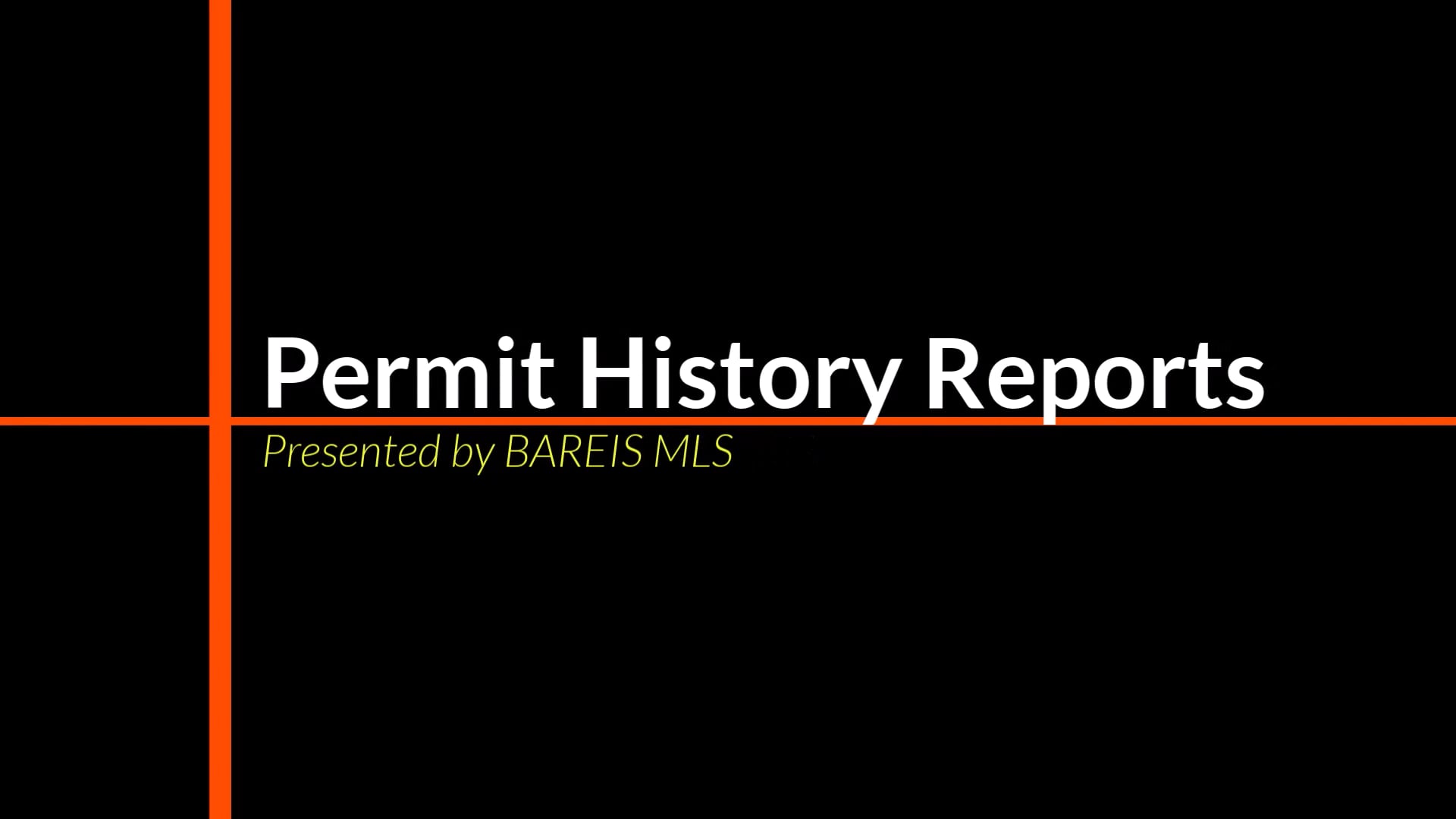 Permit History Reports | Videos & Movies on Vimeo