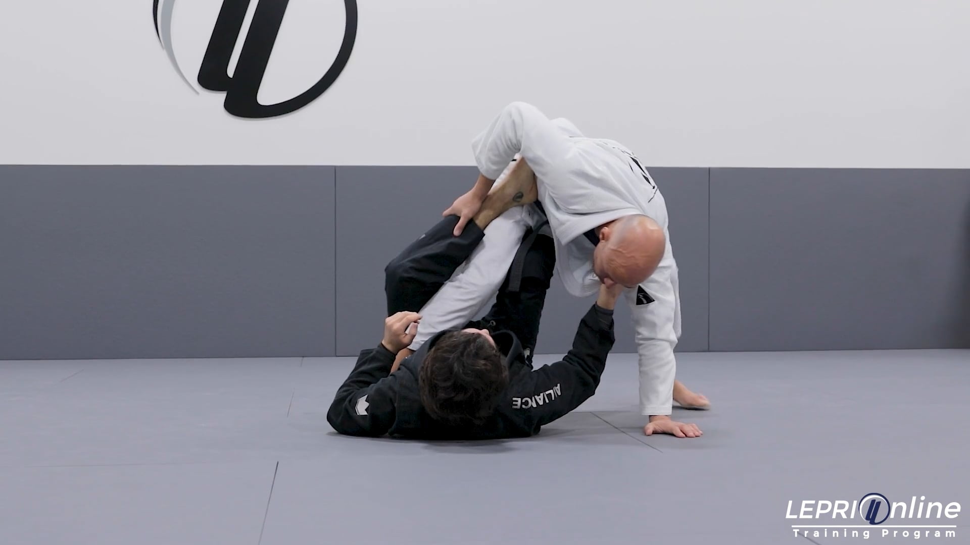 Lepri BJJ Online Training: One Leg X Sweep Variation to Knee Cut or Mount