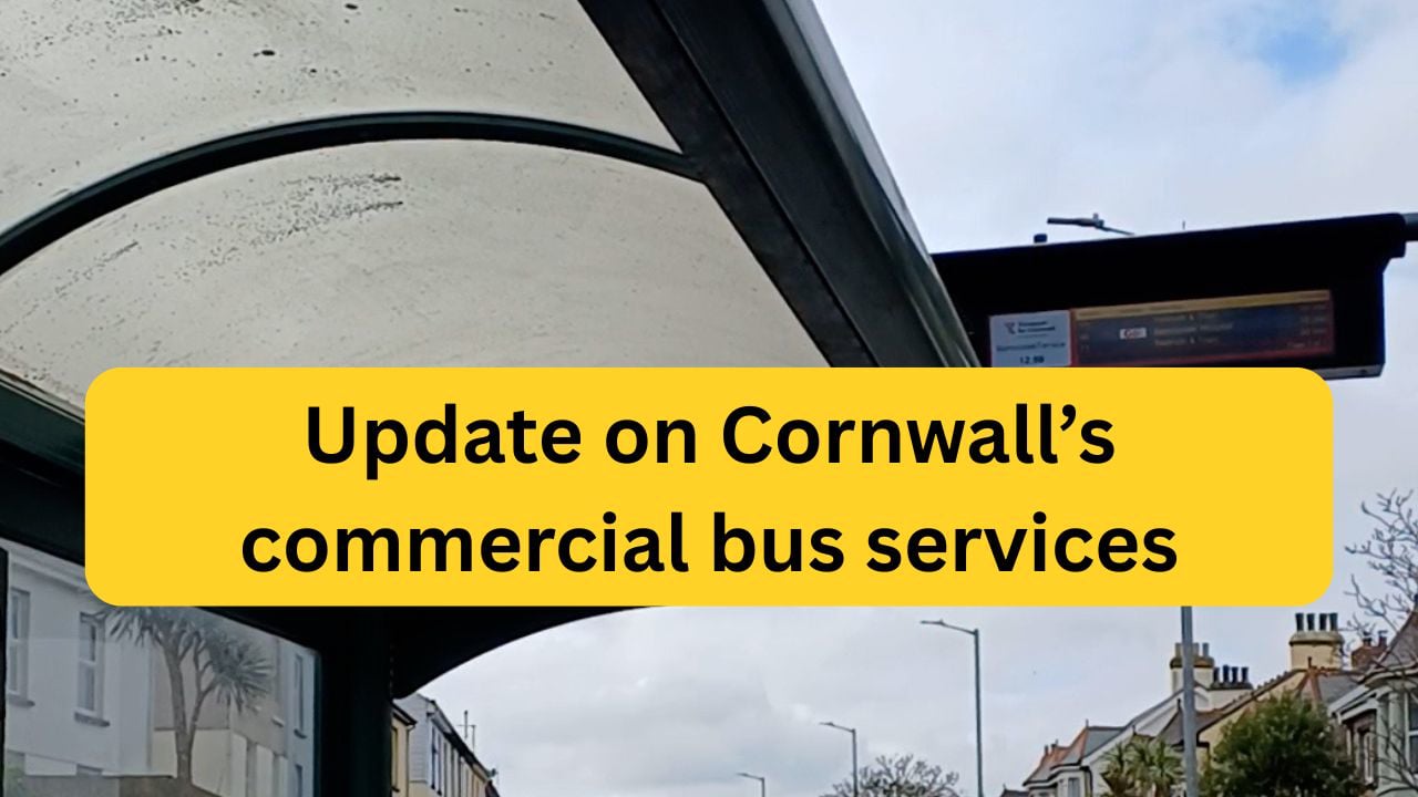 Update on Cornwall's commercial bus services | Videos & Movies on Vimeo