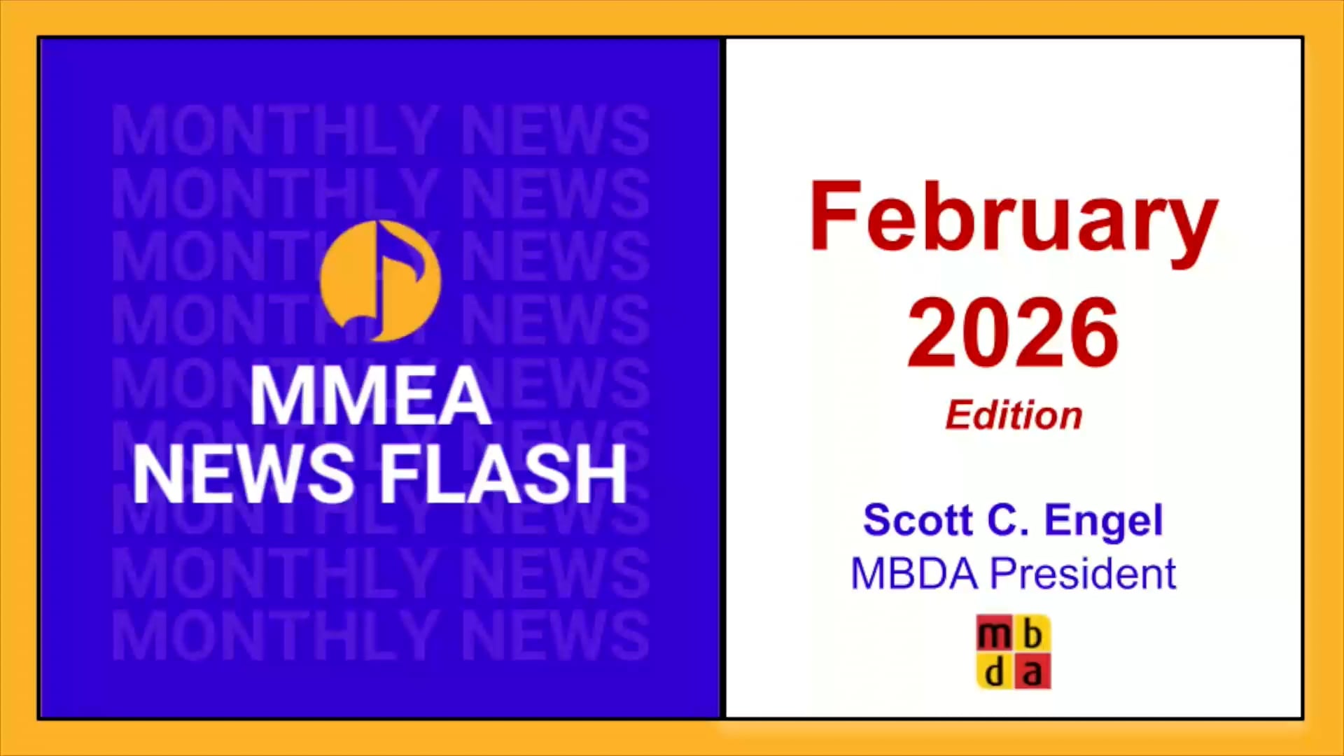 MMEA News Flash February 26