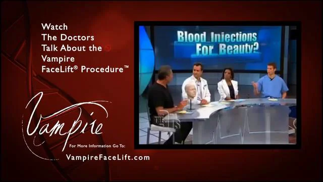 Vampire FaceLift discussed on The Doctors on Vimeo