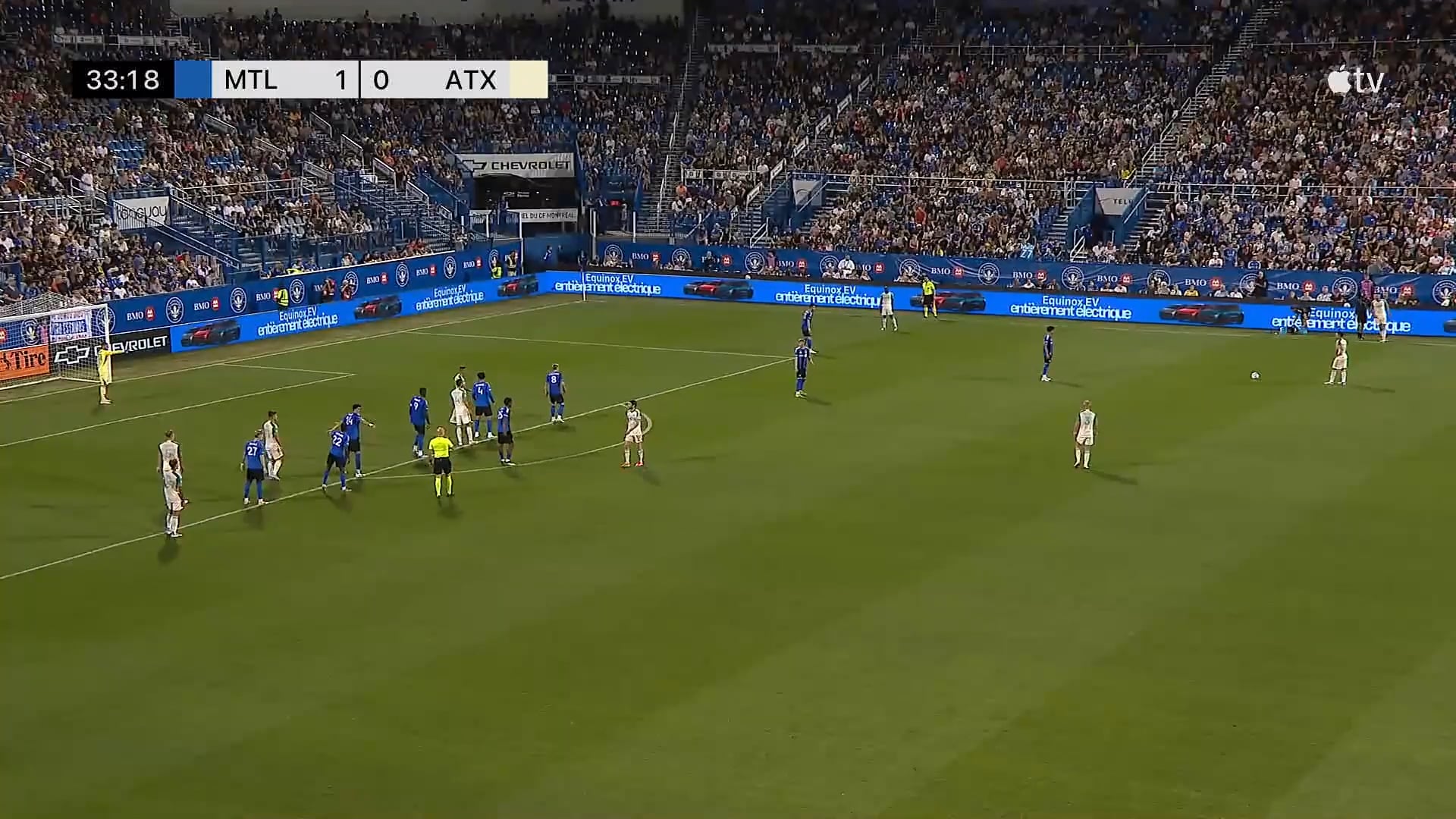 2 ATX pushing, foul called