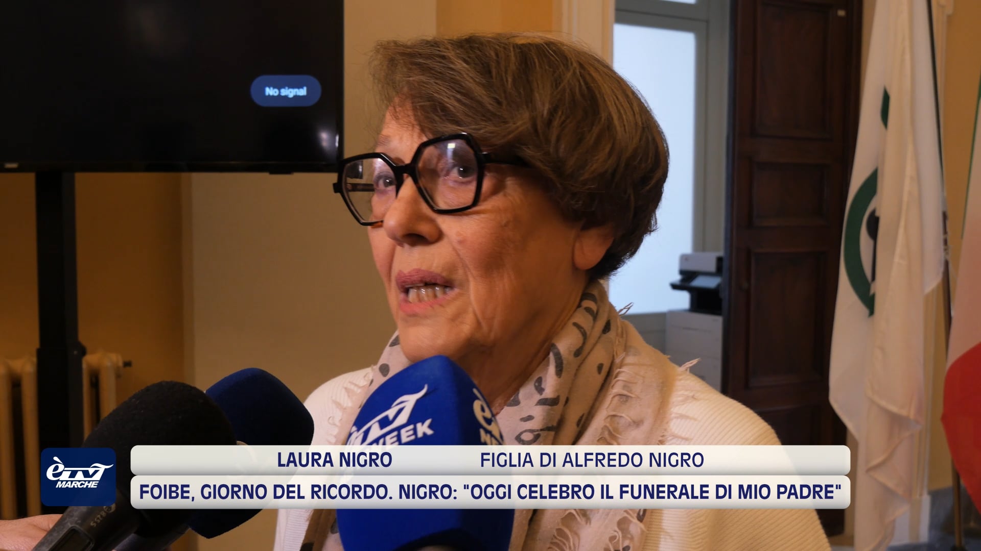 Foibe, Giorno del Ricordo. Laura Nigro riceve la Medaglia d'Onore ...